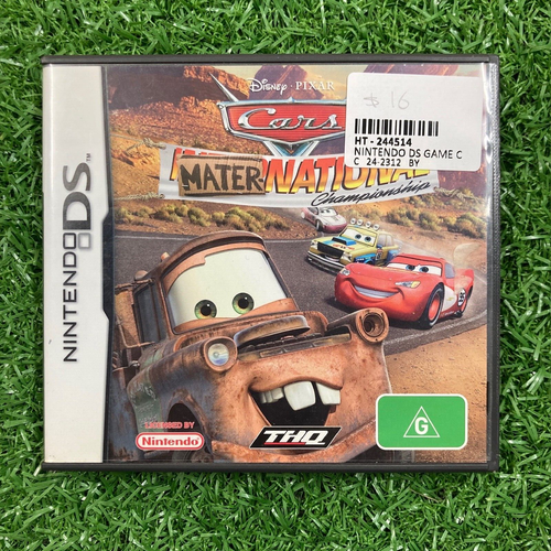 Cars: Mater-National Championship - Nintendo DS Game in Case w/ Manual ...