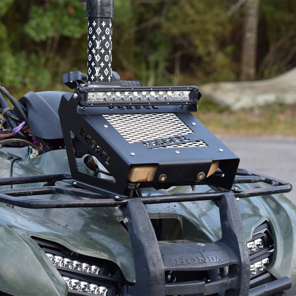 Low Profile Radiator Relocate Kit for 2011 Honda Rancher 420 | eBay