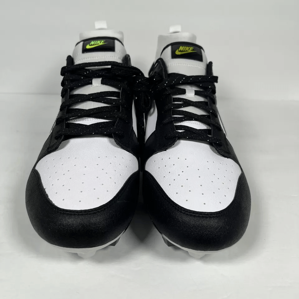 New Nike Vapor Edge Dunk Football Cleats Panda Lightweight Sz 16 Black ...