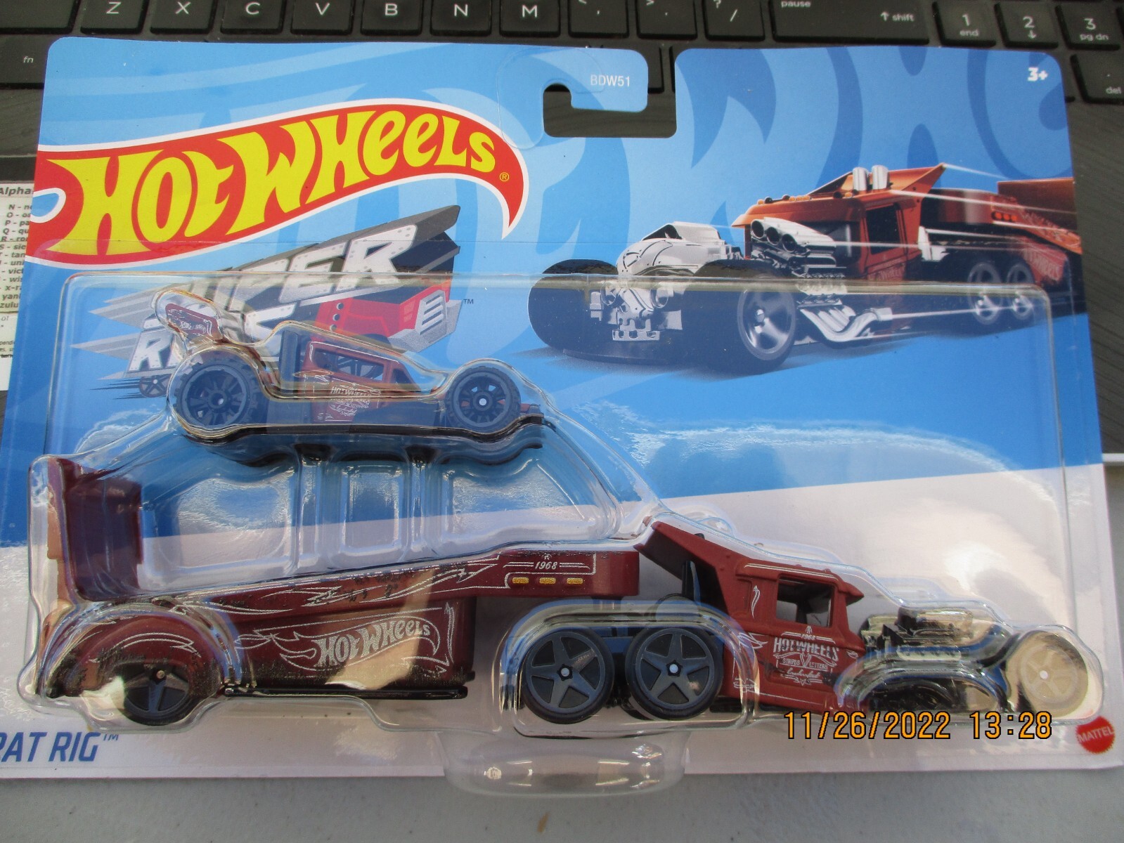 HOT WHEELS SUPER RIGS RAT RIG W/DETACHABLE TRAILER BRAND NEW ...