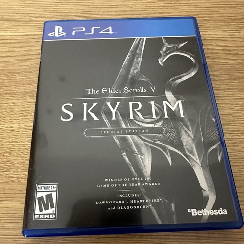 The Elder Scrolls V Skyrim PS4 PlayStation 4 Special Edition Complete ...