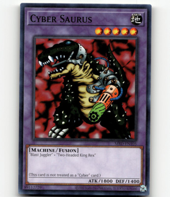 Yugioh - Cyber Saurus - Metal Raiders 25th Anniv. | eBay
