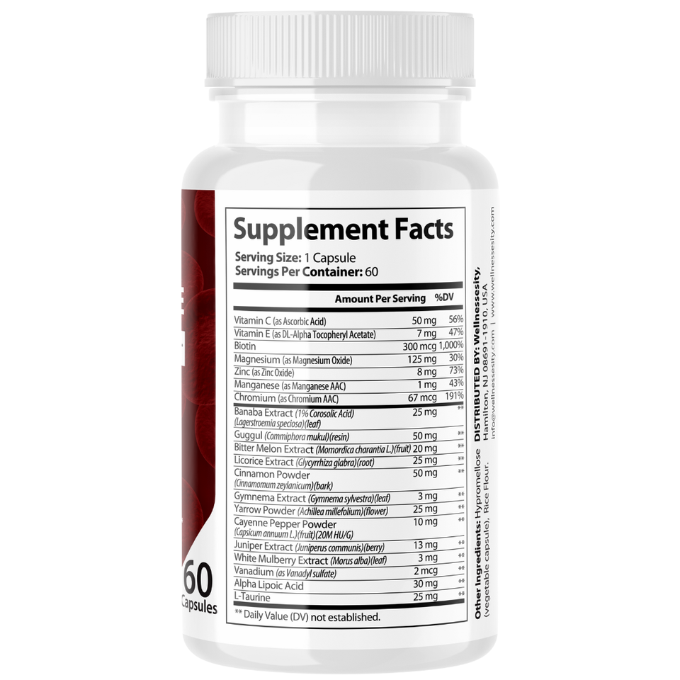 Type 2 Defense Advanced Blood Health Support Formula With Gymnema - 2 ...
