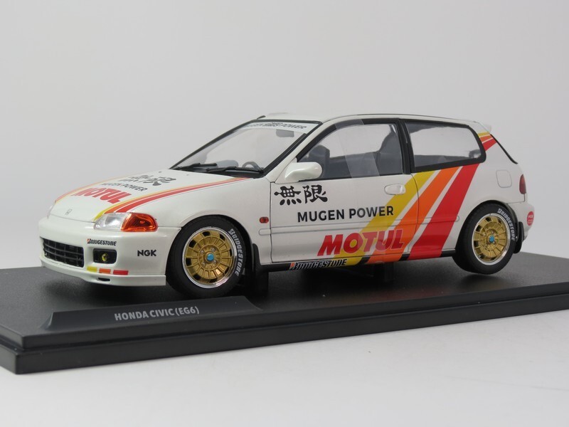 Solido Honda Civic EG6 Mugen Racing 1991 1/18 S1810404 | eBay