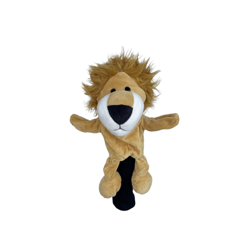 Soft Plush Animal Lion Golf Head Cover Fit Driver Club Head Protective ...