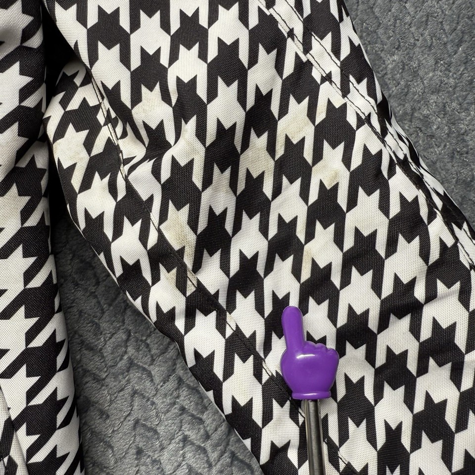 SHIFT Motorcycle Jacket Women’s Small Flare Houndstooth Black White CE ...