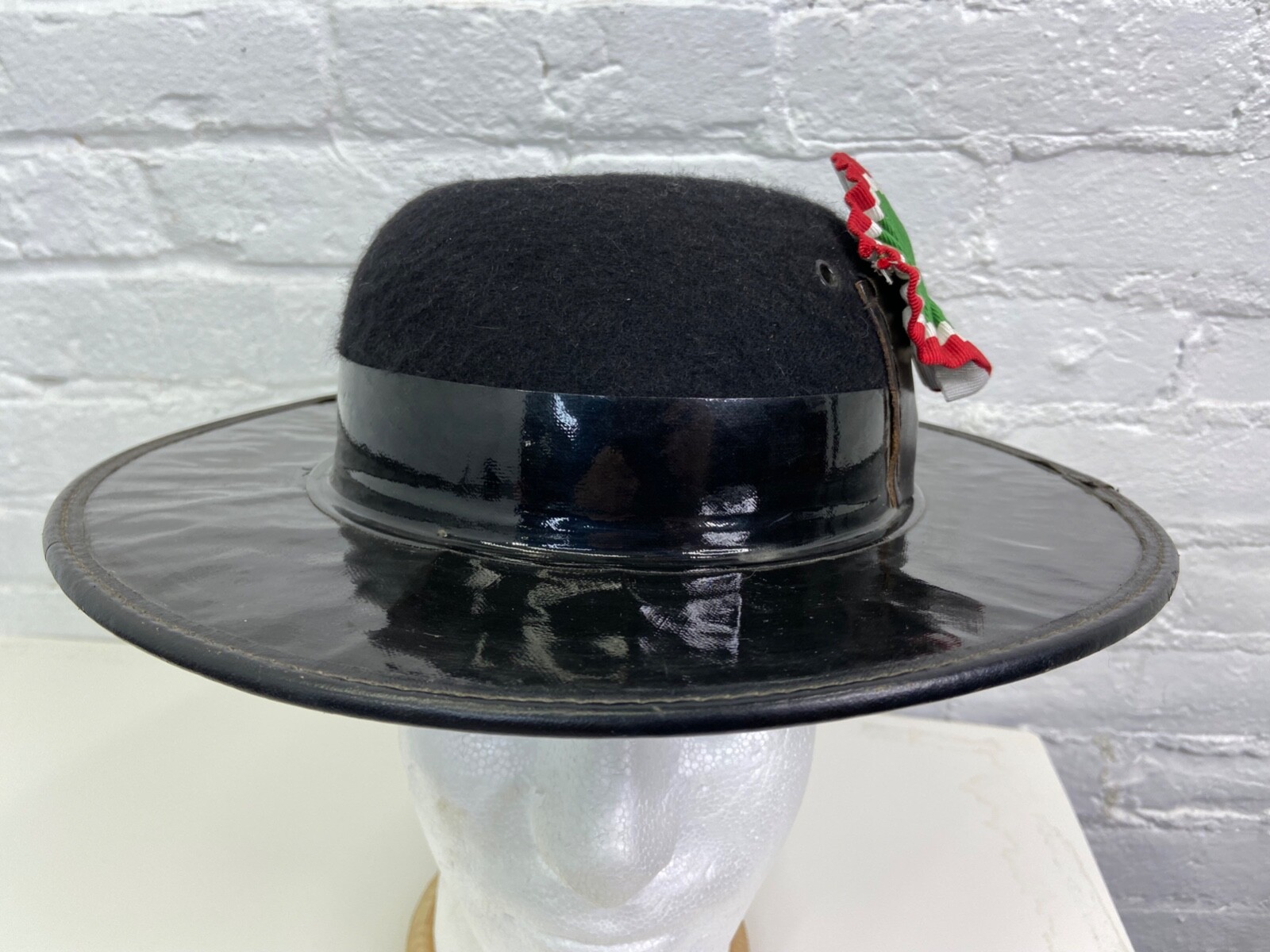 Vintage Italian Army Bersaglieri Infantry Parade Dress Hat | eBay