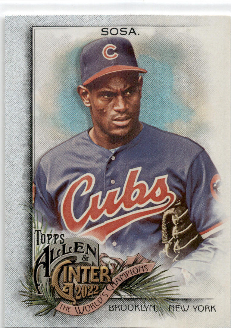 2022 Topps Allen & Ginter Sammy Sosa #149 Silver Portrait (Hot Box) | eBay
