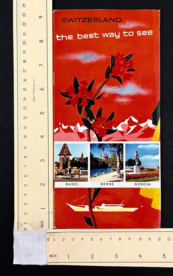 1960s Switzerland Lausanne St Gall Basel Best Way To See Vintage Travel ...