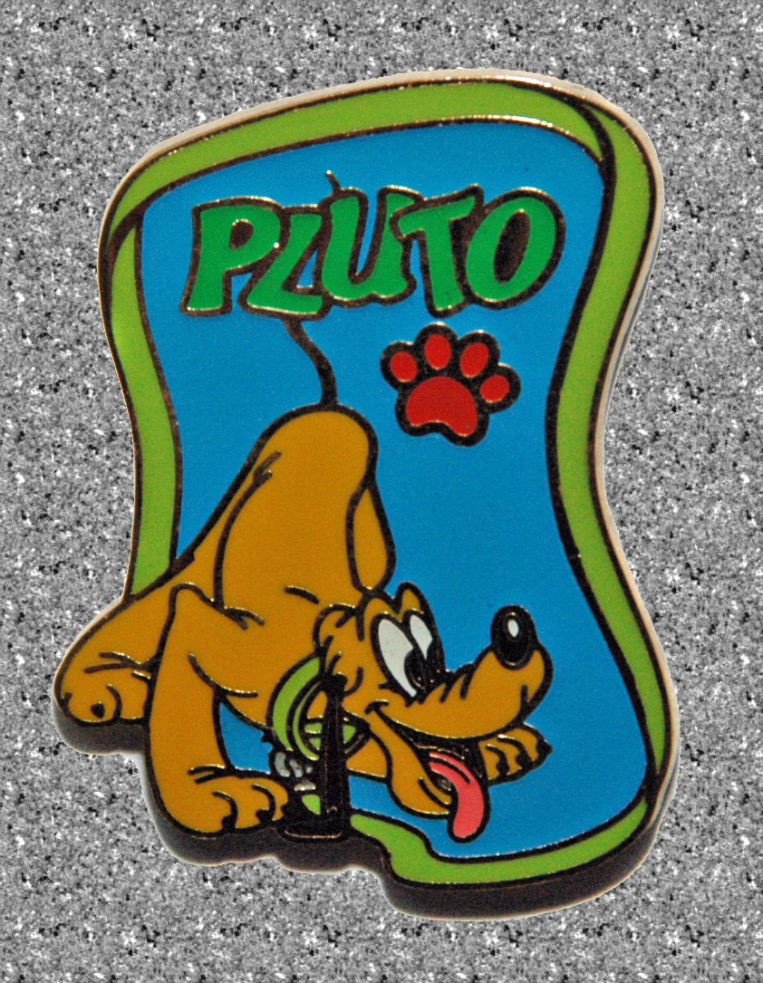 DLP Pluto Ready to Play Pin - DISNEY Cast Lanyard Pin - Paris | eBay