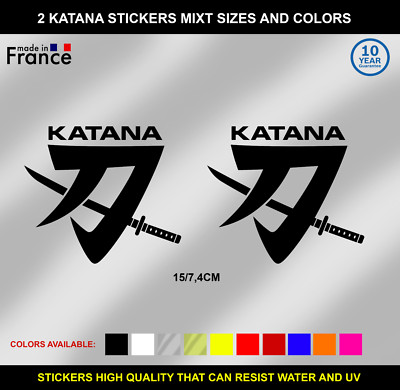 KATANA SUZUKI DECAL STICKERS EMBLEM BIKE MOTORCYCLE WATERPROOF VINYL | eBay