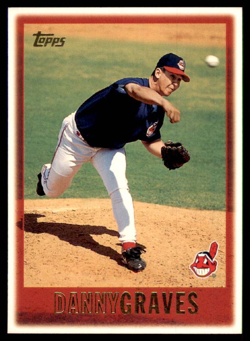 1997 Topps Danny Graves Baseball Card Cleveland Indians #286 | eBay