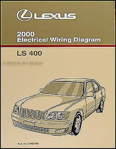 2000 Lexus LS 400 Wiring Diagram Manual Original LS400 Electrical ...