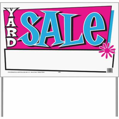 (12)-Hy-Ko Polybag Sign, Exterior Two-sided graphics Yard Sale 24203 | eBay