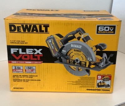 NEW DEWALT DCS578X1 Circular Saw Kit 7-1/4In Dia. Blade (In Box) | eBay