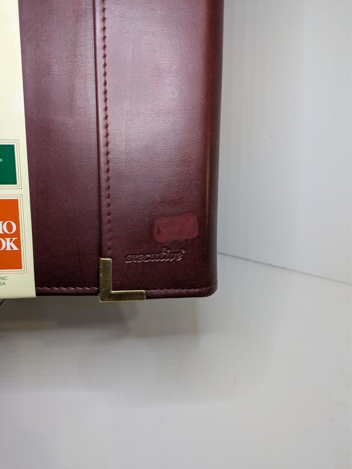 Stuart Hall Executive Personal Portfolio Notebook No 8512 Vinyl Approx ...