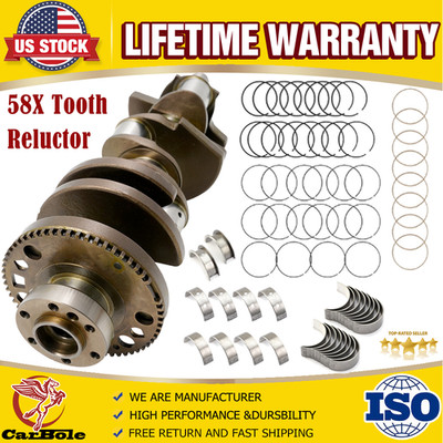 Engine Rebuild Kit 58XTooth Crankshaft For Chevrolet GMC LS LQ4 LQ9 5.3 ...