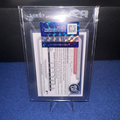 2024 Dylan Crews BOWMAN ORANGE REFRACTOR PAPER AUTO PPRA-DC /25 - Not ...