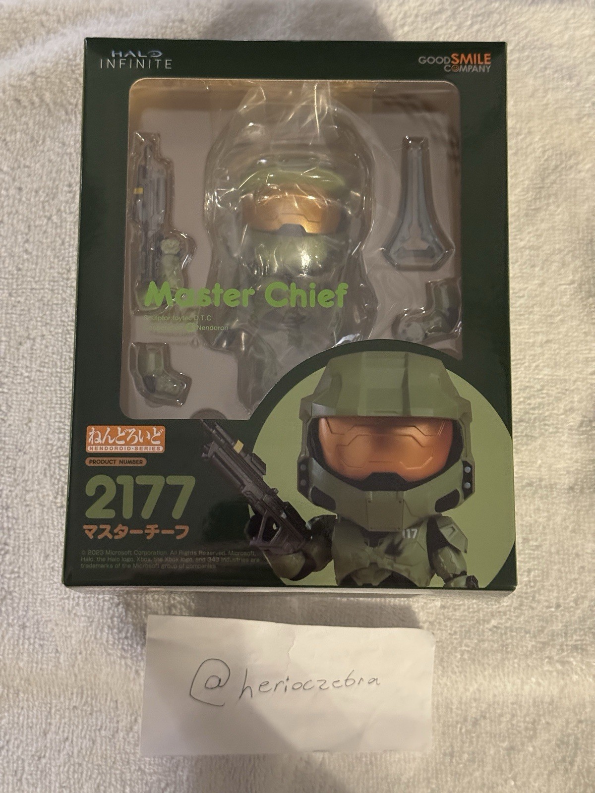 Good Smile Company Nendoroid Halo Infinite Master Chief Action Figure #2177
