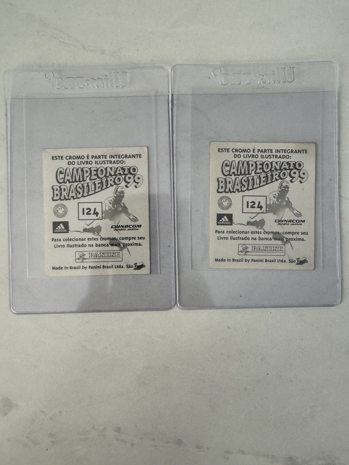 1999 Panini Campeonato Brasileiro Ronaldinho Rookie RC #124 Lot | eBay