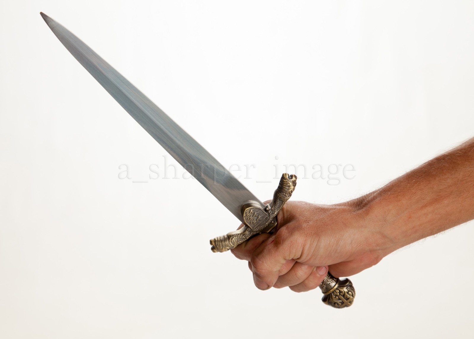 15" Renaissance Ornate Dagger Ren Fair Lord Lady Knight + Scabbard Good ...