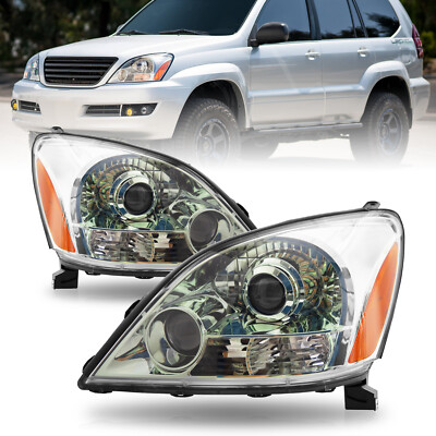 For 2003-2009 Lexus GX470 Chrome W/o Sport Package Left+Right pairs ...