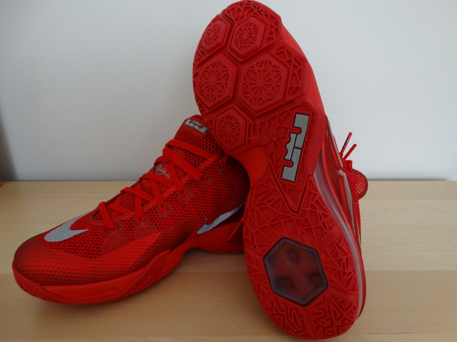 NIKE LEBRON JAMES 12 XII LOW, NEW IN BOX MEN'S SIZE 10.5 RED | eBay