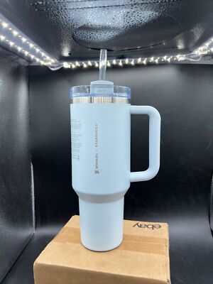 Starbucks x Stanley Spring 2024 Spring Blue 40 Oz Tumbler (BRAND NEW IN ...