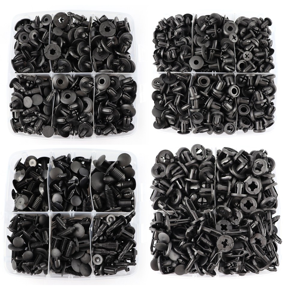 1051PCS Bumper Push Retainer Clips Automotive Plastic Rivets Car Push ...