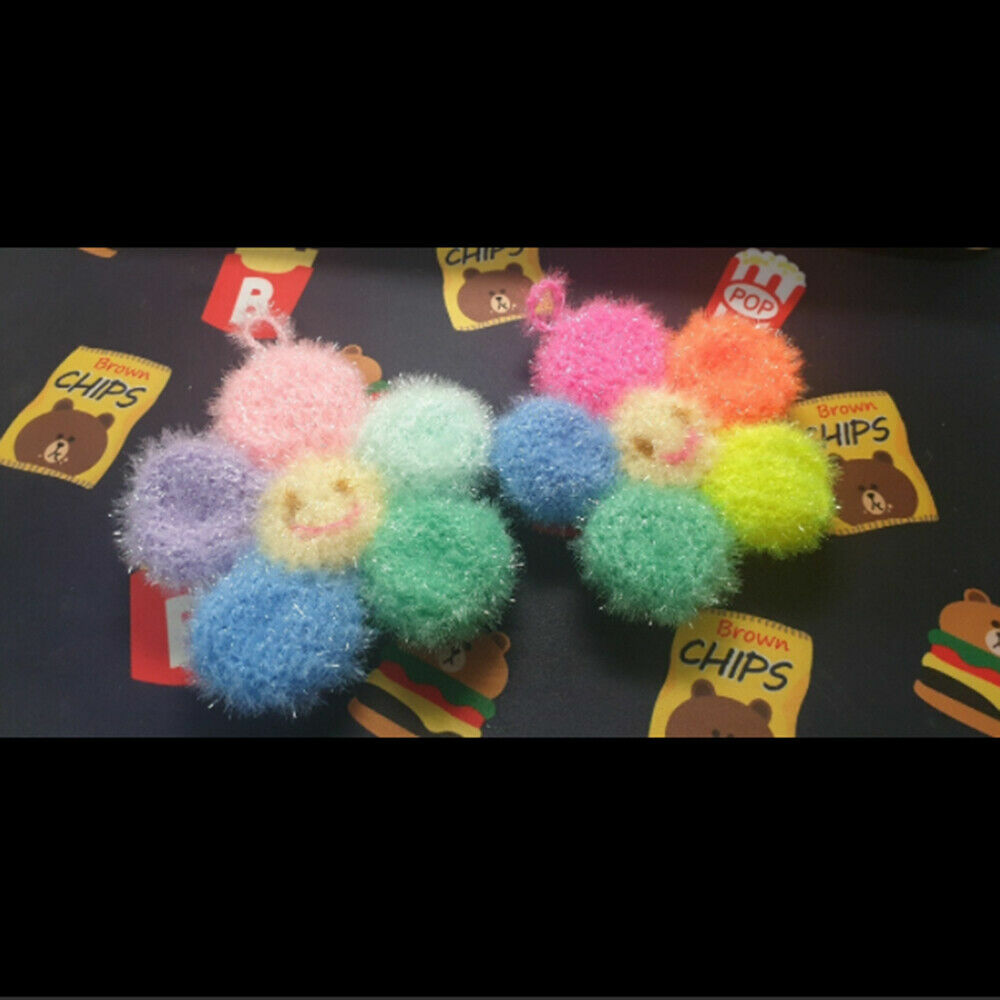 Knit Rainbow Crochet Scrubby / Yarn 10 Set(B) Skeins Assorted Colors | eBay