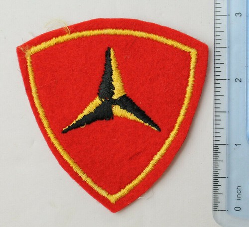 Original WWII Vietnam USMC 3rd Marine Division Patch Wool | eBay