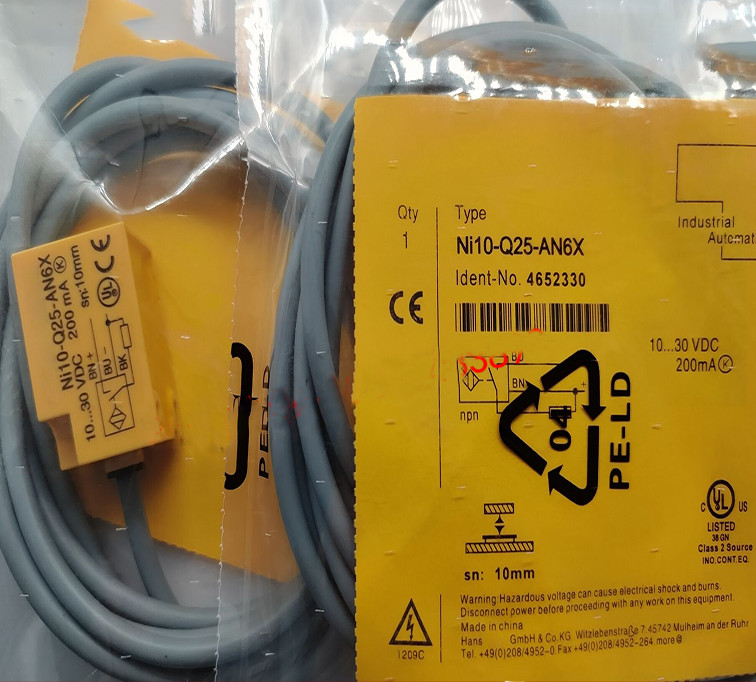 1PCS NEW For Turck Proximity Sensor Ni10-Q25-AN6X 10-30VDC 200mA sn ...