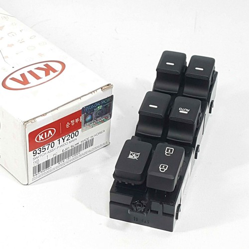 935701Y200 Power Window Main Switch W/16 Pins For Kia Morning Picanto ...