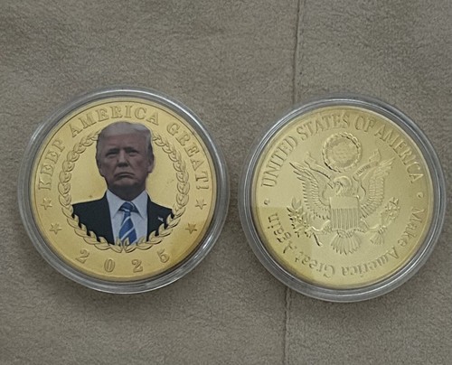 TRUMP PEN EAGLE SEAL RED GOLD METAL REPUBLICAN GOP MAGA SIGNATURE ...