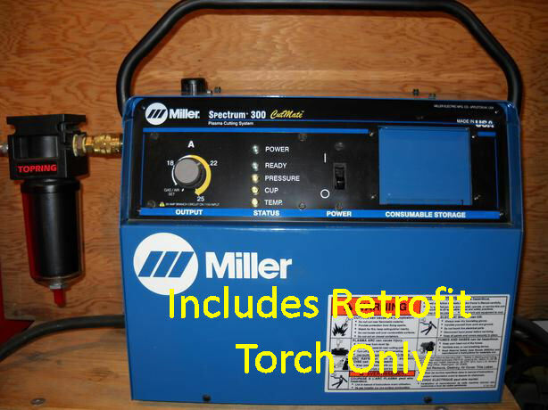 Replacement Plasma Cutter Torch to FIX REPAIR Miller® Spectrum 300 ICE ...