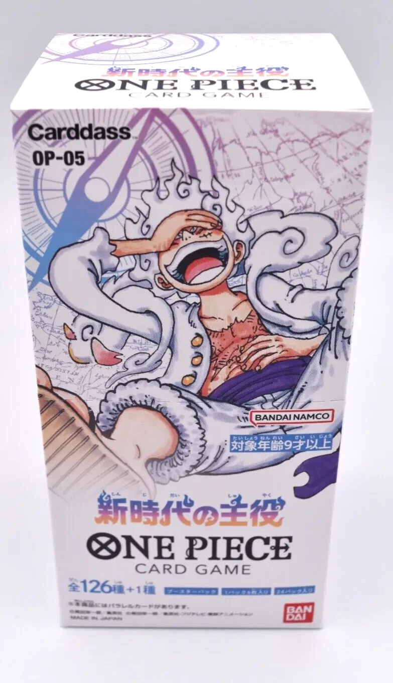 BANDAI ONE PIECE Card Game Awakening of the New Era OP-05 Booster BOX ...