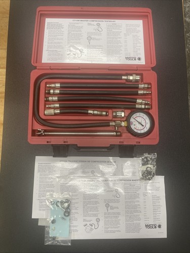 MATCO TOOLS MASTER COMPRESSION TESTER SET CT110K Complete! | eBay