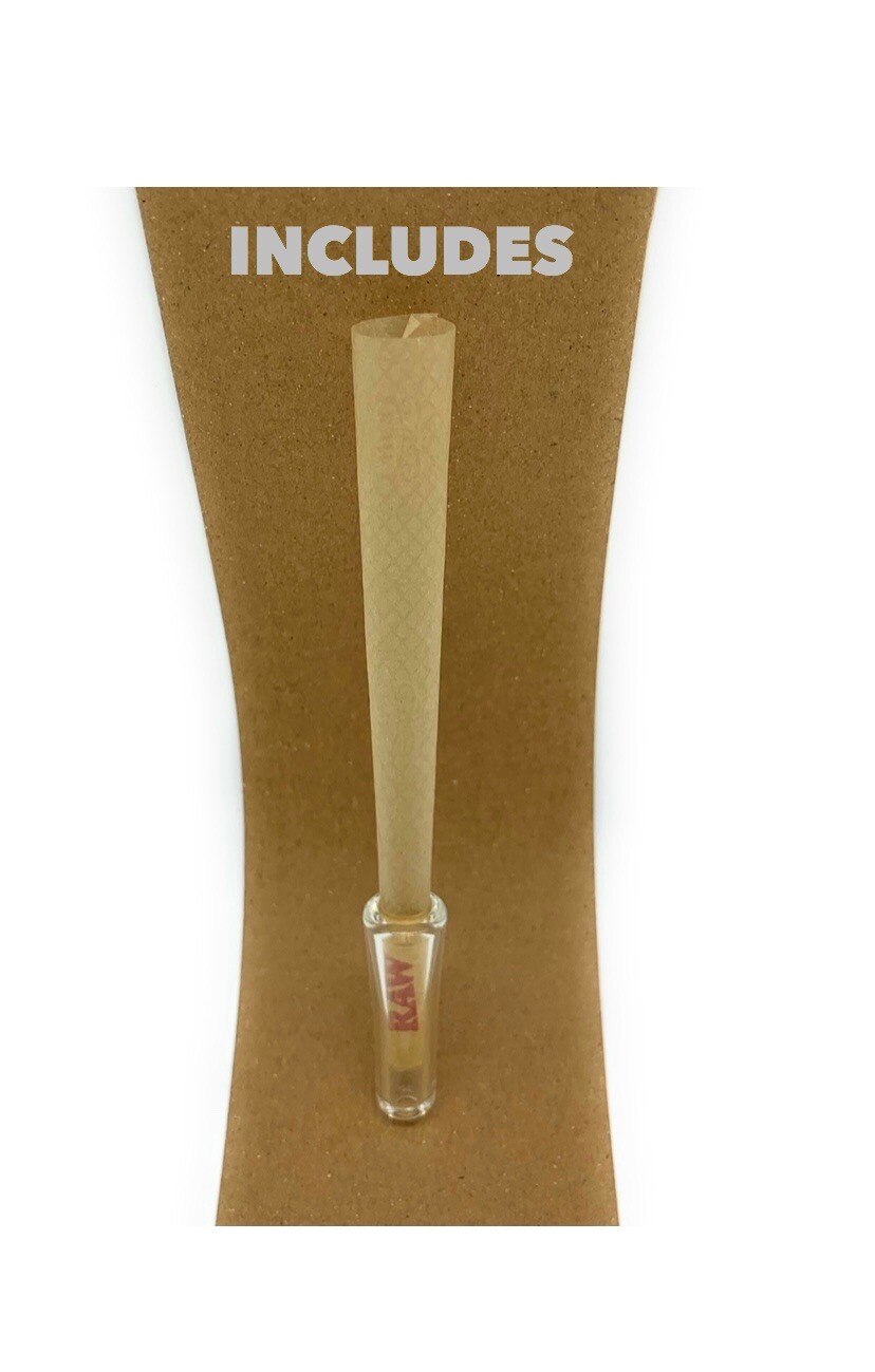 RAW single size 70/45 pre rolled cone(50PK)+philly tube+glass cone tip | eBay