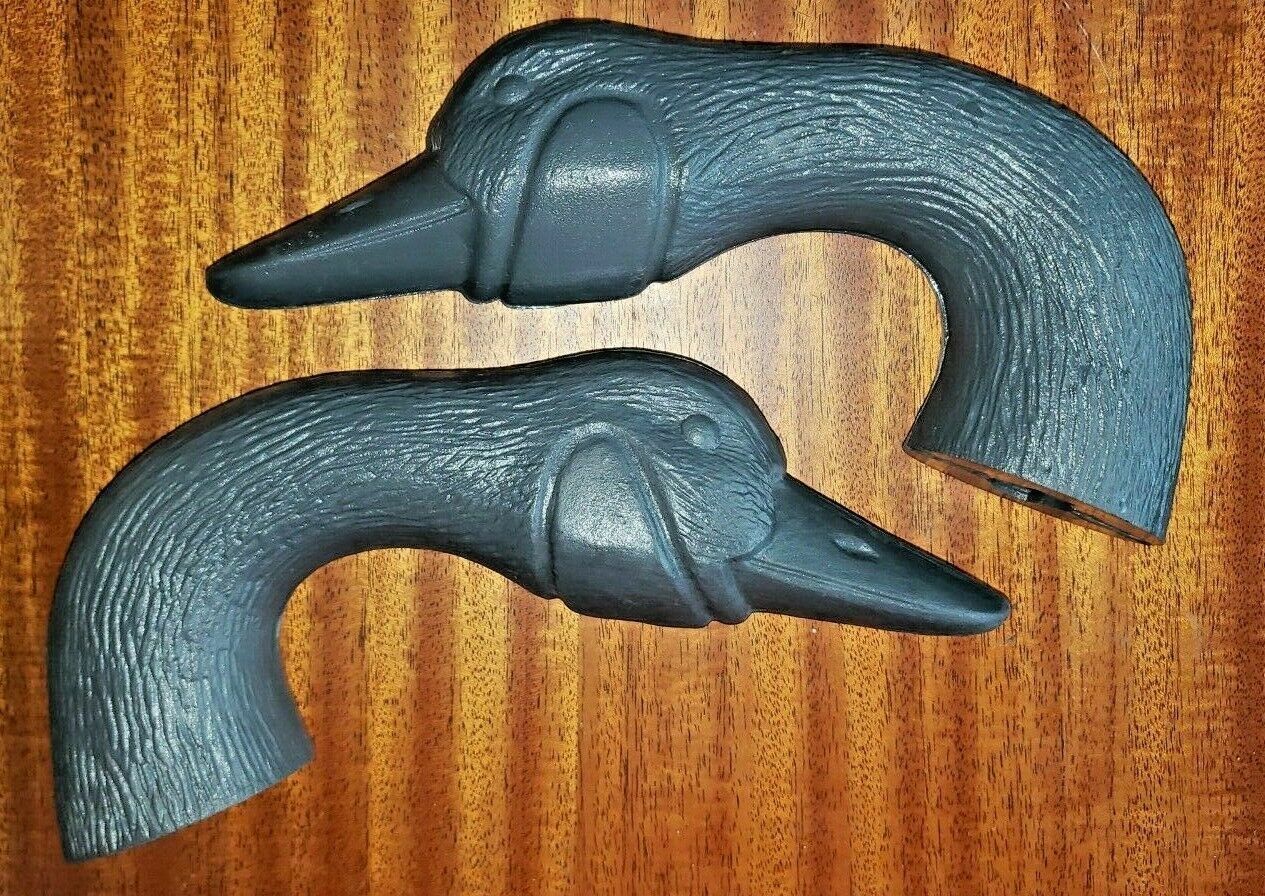 Vintage Canadian Goose Plastic Goose Decoy Heads Unpainted Lot 2 U115 ...