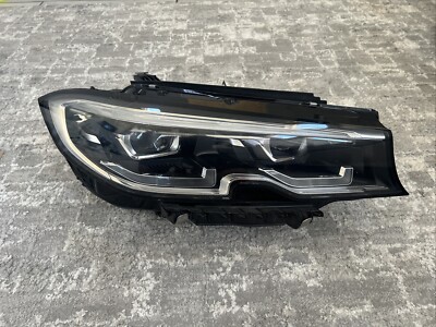 19-23 BMW M3 330i 330e Passenger RT Headlight LED Adaptive OEM ...