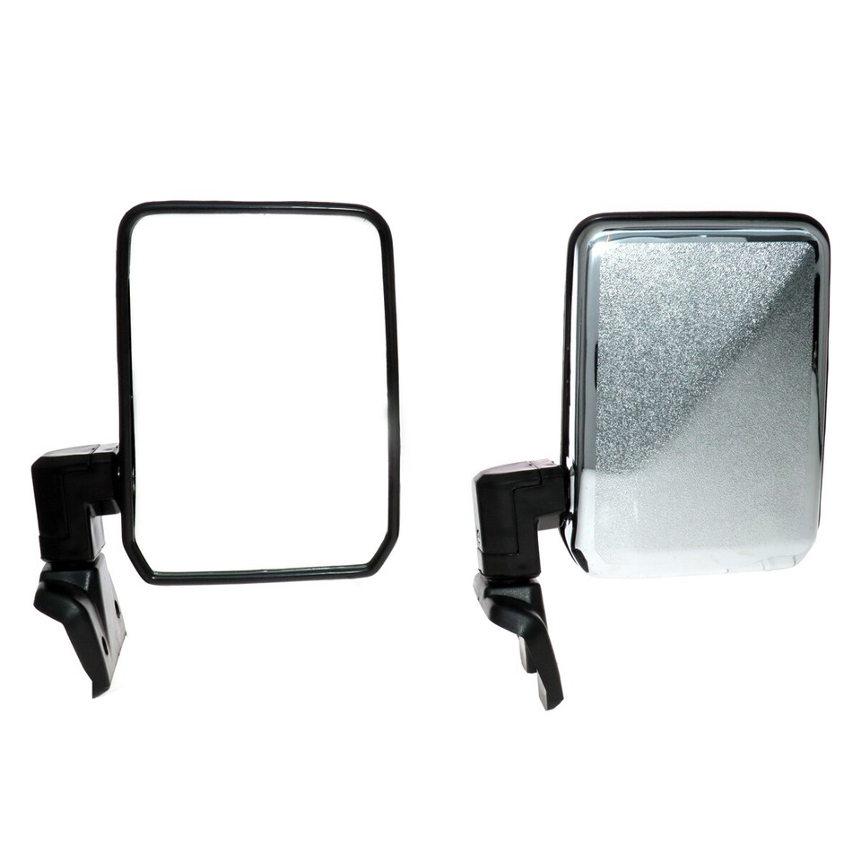 Mirrors Pair 85-06 Fit Toyota Land Cruiser 70 75 Series FJ70 75 HZJ73V ...