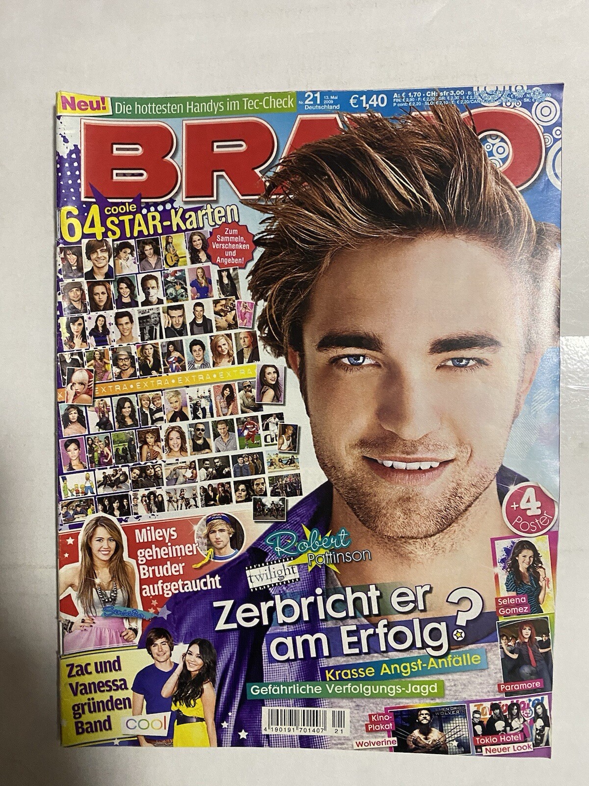 Bravo 21/2009, Robert Pattinson , Bravo Zeitschrift, | eBay