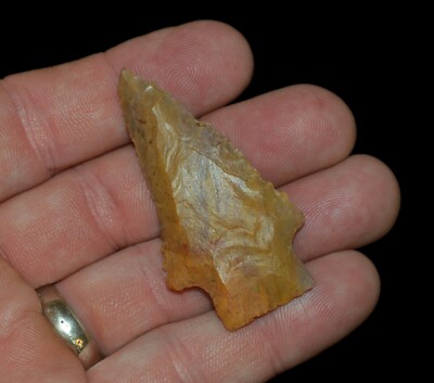 ARCHAIC BEVEL LOUISIANA JASPER AUTHENTIC INDIAN ARTIFACT COLLECTABLE ...