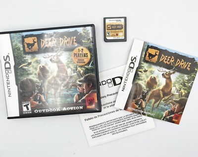 Nintendo DS Deer Drive Complete with Game Case + Manual Tested and ...