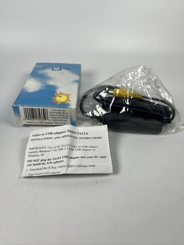 X10 Video To USB Adapter VA11A-C NEW IN BOX | eBay