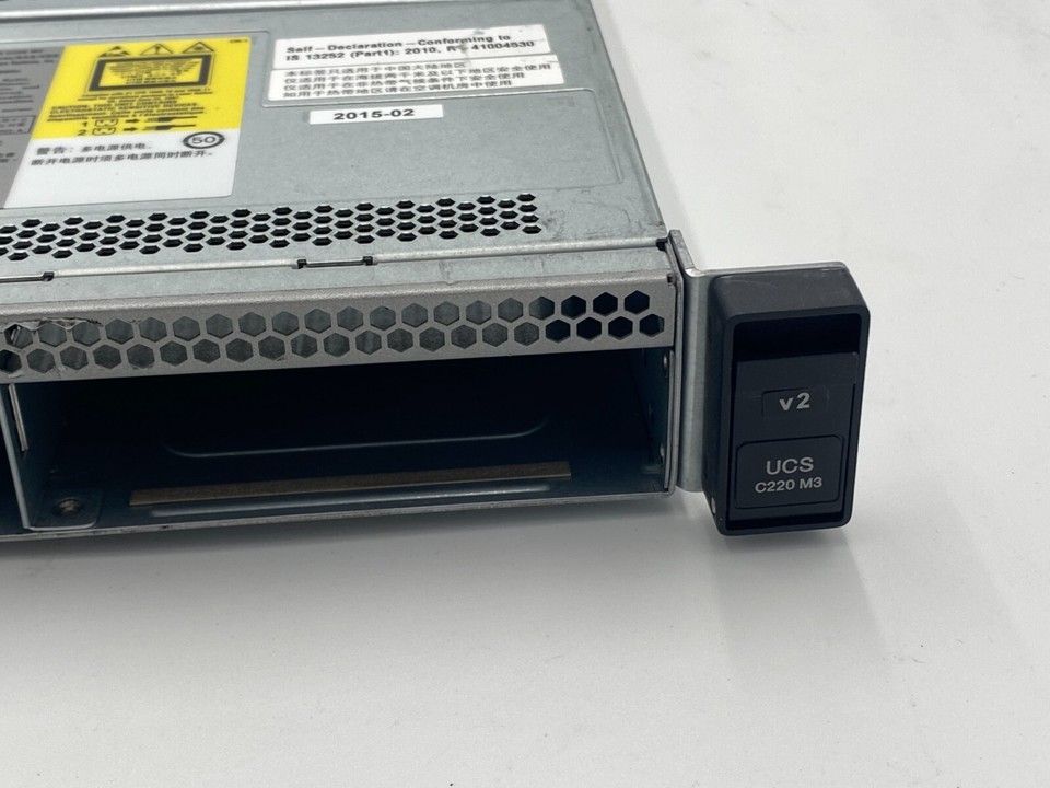 Cisco 1U UCS C220 M3 4 Bay Server 2x Xeon E5-2640 12 Core 2.5Ghz 32GB ...