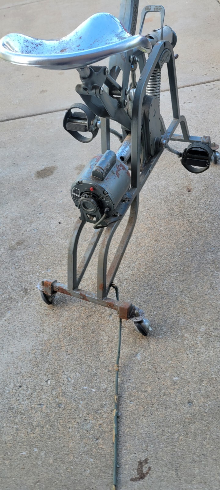 Vintage Retro Exercycle Exercise Motorized Bike Electric Fitness ...