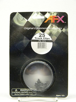 AFX/Racemasters AFX HO Scale Track Clips- 25 Pack AFX1013 HO Slot ...