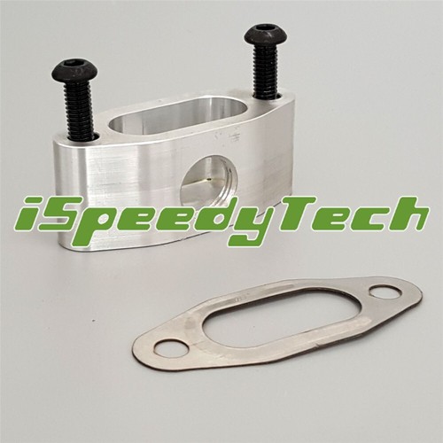 Oil Pressure Sensor Adapter Dual 1/8 NPT LS Oil Port Outlet for ...