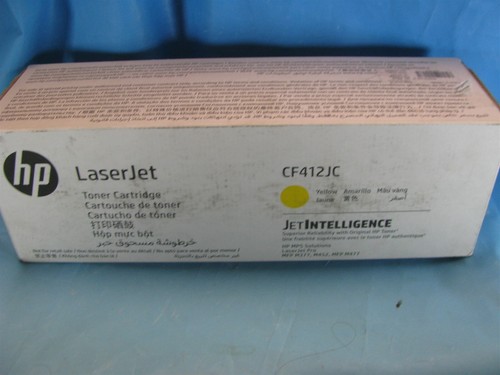 HP 410X Yellow Toner Cartridge - CF412JC for sale online | eBay